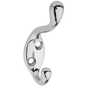 national hardware n273-516 v166 heavy duty coat and hat hook in chrome