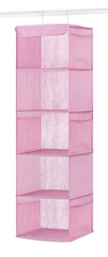 Whitmor 6636-1234-PINK Hanging Accessory Shelves, Pink