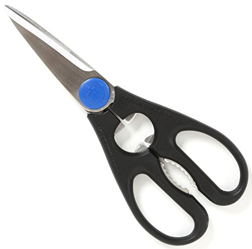 HENCKELS Kitchen Shears, Multi-Purpose, Dishwasher Safe, Heavy Duty, Stainless Steel, Made in Japan