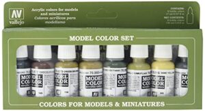 vallejo panzer colors paint set #8, 17ml