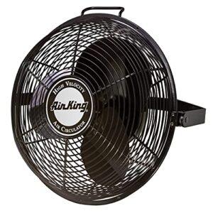 air king 9314 14-inch industrial grade high velocity multi mount fan,black