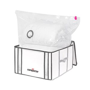 compactor semi rigid 3d vacuum boxes (medium, white | life)