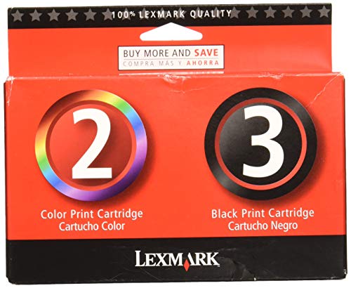 Lexmark #2 & #3 Mono/color Combo Pack