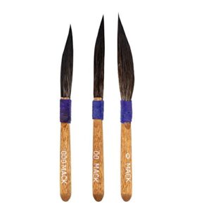 mack sword pinstripe/pinstriping brush set 10-0,00,000