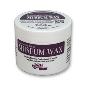 quakehold! 66111 museum wax, clear 2 ounce