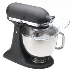 kitchenaid rrk150bk 5 qt. artisan series stand mixer – imperial black (renewed)