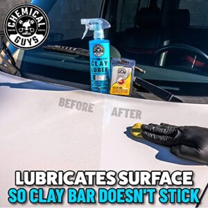 Chemical Guys CLY_109 Light Duty Clay Bar and Luber Synthetic Lubricant Kit (16 oz) (2 Items) , Blue