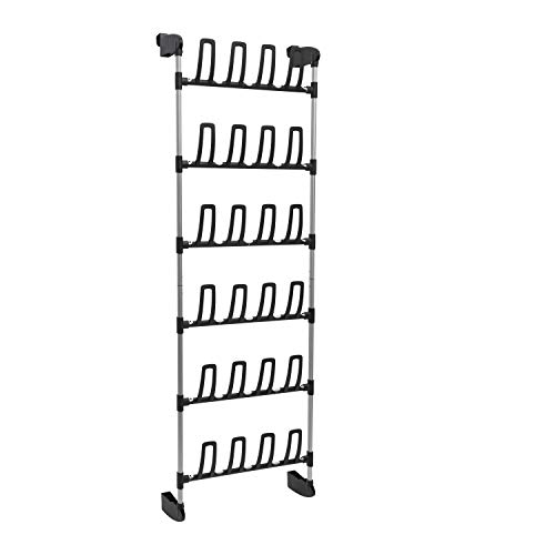 Neu Home Organize It All Over The Door 12-Pair Shoe Storage Rack