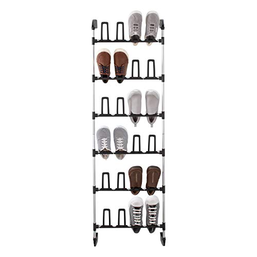 Neu Home Organize It All Over The Door 12-Pair Shoe Storage Rack