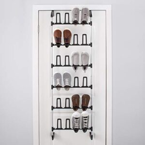 Neu Home Organize It All Over The Door 12-Pair Shoe Storage Rack