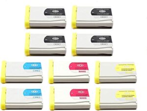 10 pack. compatible cartridges for brother lc-51. includes cartridges for 4ea lc-51 black + 2ea lc-51 cyan + 2 ea lc-51 magenta, 2 ea lc-51 yellow.