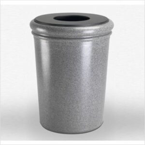 Commercial Zone 50-Gallon StoneTec Waste Container Color: Sedona