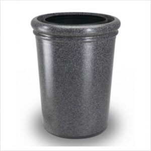 Commercial Zone 50-Gallon StoneTec Waste Container Color: Sedona