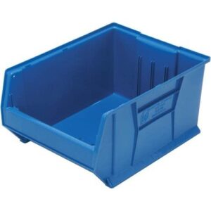 quantum storage systems, qus955bl, bin, 23-7/8 in. l, 18-1/4 in. w, 12 in. h,blue