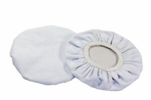 wen 6010a41 terry cloth applicator bonnets, 6-inch, 2-pack