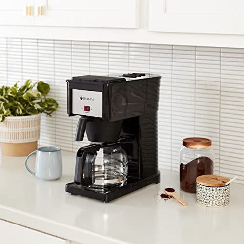 BUNN GRB Velocity Brew 10-Cup Home Coffee Brewer, Black