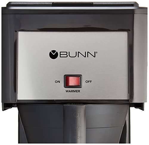 BUNN GRB Velocity Brew 10-Cup Home Coffee Brewer, Black