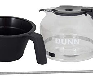 BUNN GRB Velocity Brew 10-Cup Home Coffee Brewer, Black