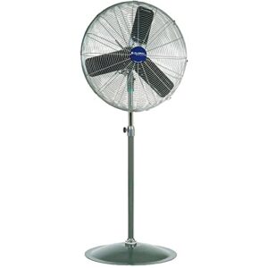 global industrial oscillating pedestal fan, 24″ diameter, 1/4hp, 7525cfm