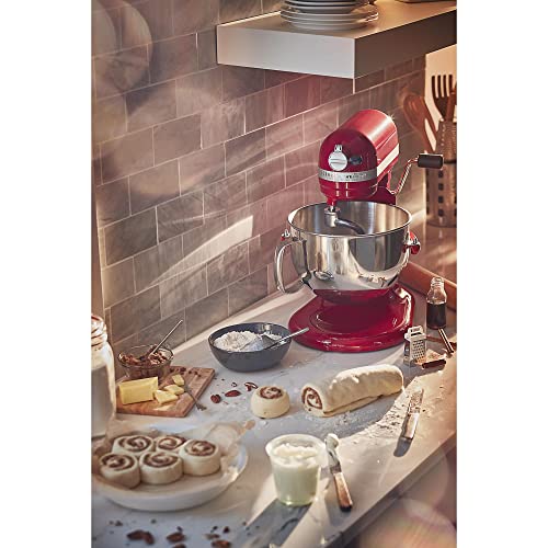 KitchenAid KP26M1XER 6 Qt. Professional 600 Series Bowl-Lift Stand Mixer - Empire Red