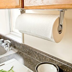 Fox Run Under Counter/Wall Mount Paper Towel Holder, Stainless Steel