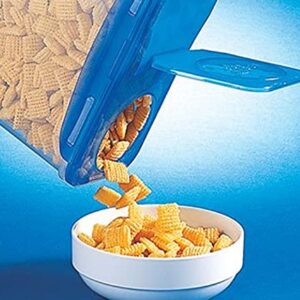 LocknLock Easy Essentials Food lids (flip-top) / Pantry Storage/Airtight containers, BPA Free, top-16.5 Cup-for Cereal, Clear