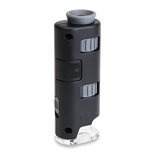 Carson 60x-75x MicroMax LED Lighted Pocket Microscope (MM-200)