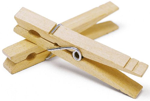 Whitmor 6026-855 Clothespin, S/50, Beige