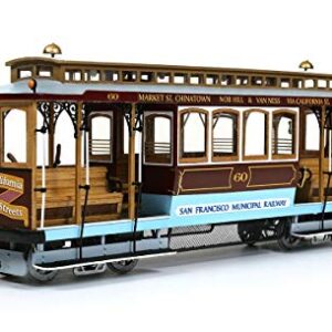 Occre San Francisco No.60 Cable Car (Street Car) Wooden Model Kit