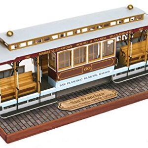 Occre San Francisco No.60 Cable Car (Street Car) Wooden Model Kit