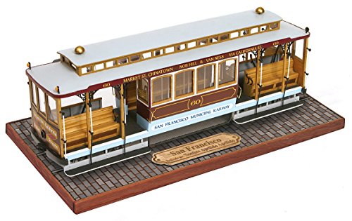 Occre San Francisco No.60 Cable Car (Street Car) Wooden Model Kit