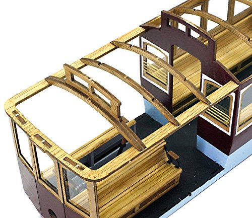 Occre San Francisco No.60 Cable Car (Street Car) Wooden Model Kit