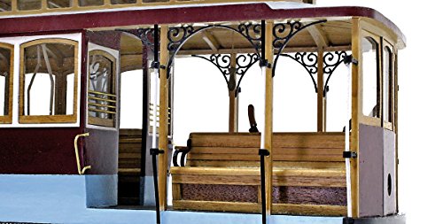 Occre San Francisco No.60 Cable Car (Street Car) Wooden Model Kit