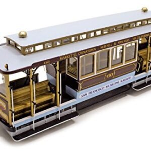 Occre San Francisco No.60 Cable Car (Street Car) Wooden Model Kit