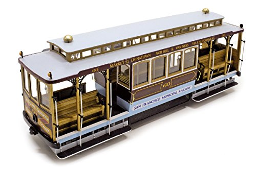 Occre San Francisco No.60 Cable Car (Street Car) Wooden Model Kit