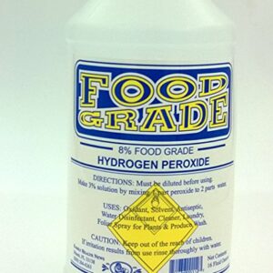 Food Grade Hydogen Peroxide (H2O2), 16 fl.oz