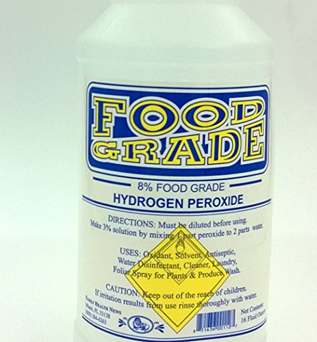 Food Grade Hydogen Peroxide (H2O2), 16 fl.oz