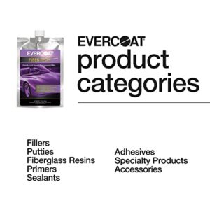 Evercoat Fiber Tech Reinforced Repair Compound for Galvanized Steel, Aluminum, and More - 814 Grams