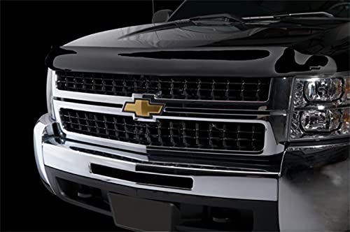 Stampede 2044-2 Vigilante Premium Smoke Bug Shield Hood Protector for Chevy Silverado HD