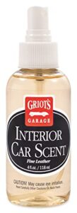 griot’s garage 11150 leather scent 4oz