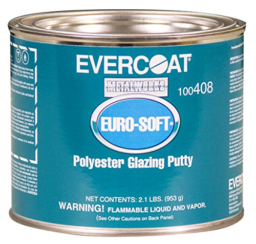 Evercoat Fibreglass 408 Euro-Soft Glazing Putty - 20 oz. Can