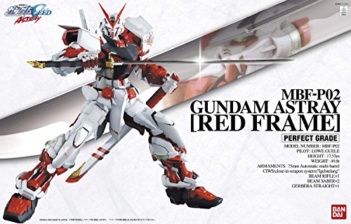 Bandai Hobby Gundam Seed Astray Red Frame 1/60 Perfect Grade Model Kit