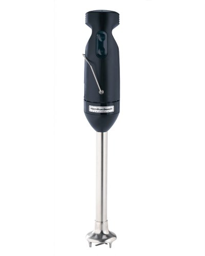 Hamilton Beach Commercial HMI200 Immersion Blender Mixer, 175W, 2 Speeds, Detachable 9" Chopping/Mixing Shaft, 17.74" H, 3.15" W, 2.57" L, Black,Medium