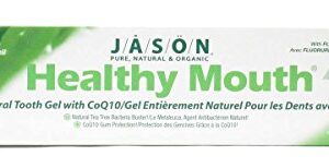 Jason Natural Products Healthy Mouth Plus CoQ10 Gel Toothpaste, 6 Ounce - 6 per case.