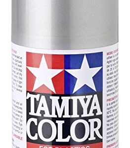 Tamiya 85076 Spray Lacquer TS-76 Mica Silver - 100ml Spray Can