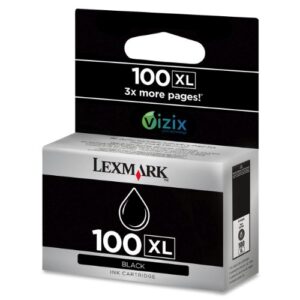 lexmark high yield 100xl ink cartridge-black