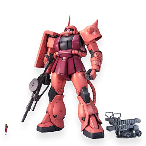 Bandai Hobby MS-06S Char's Zaku II Ver 2.0 Master Grade Action Figure, Model:BAN149834