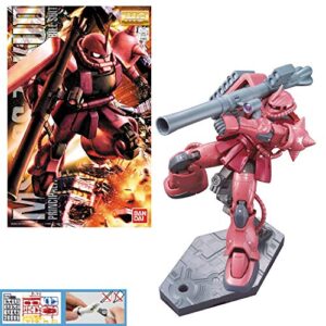 bandai hobby ms-06s char’s zaku ii ver 2.0 master grade action figure, model:ban149834