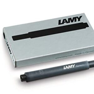 Lamy Black T10 Ink Cartridges, 5/pk (LT10BKB)