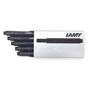 Lamy Black T10 Ink Cartridges, 5/pk (LT10BKB)